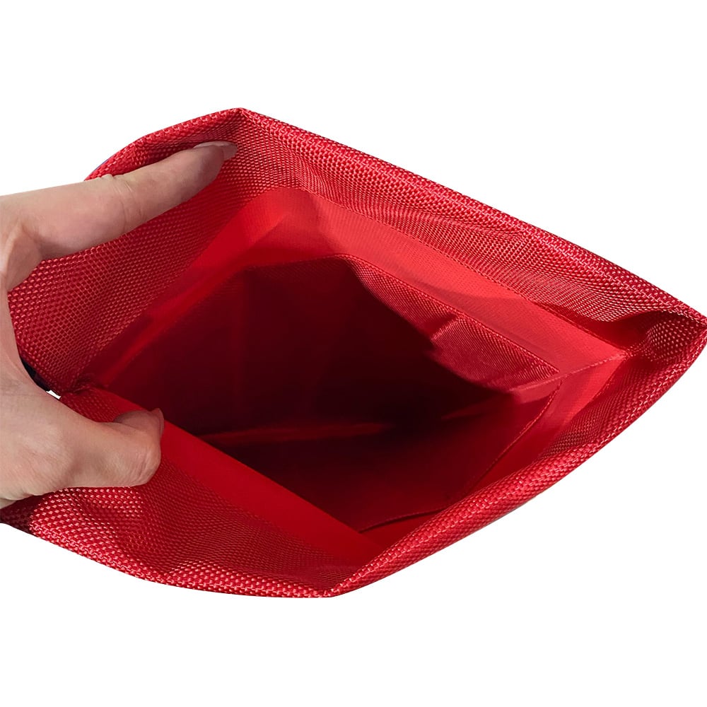 68-1806-96 コントロールパネル用ロックアウト袋 440×250mm 赤 J2628 【AXEL】 アズワン