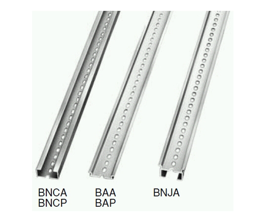68-2022-05 DINレール35mm幅(アルミ製/長さ1000mm) BAA1000 【AXEL】 アズワン