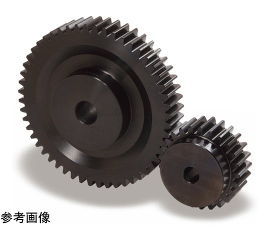 68-7142-43 KHK 平歯車 モジュール（m）4 歯数80 穴径AH730 形状S4→S2 SS4-80 【AXEL】 アズワン