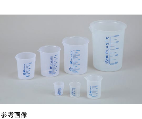 PP Blue Beaker 100mL NIKKO COMPANY 【AXEL GLOBAL】ASONE
