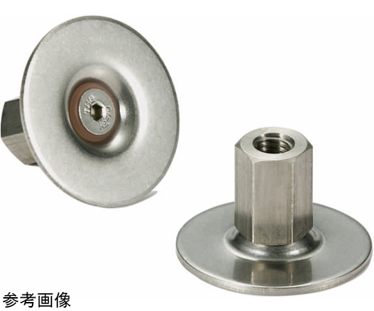 69-4011-10 レベリングアジャスタ（めねじ） FUFS-D0-X FUFS-60-M16-37-D0-X 【AXEL】 アズワン