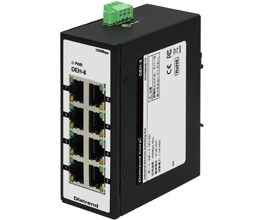 Industrial Ethernet Switching Hub 100Base-TX 8 Ports DEH-8 and others ...