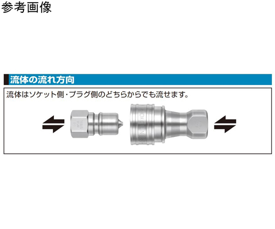 69-8619-62 SPカプラ Type A（ソケット）真ちゅう NBR R1オネジ取付用 8S-A BRASS NBR 【AXEL】 アズワン