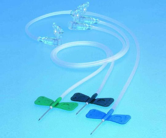 7-4681-06 PSVセット(翼状針) ソフトコネクター 23G 3/4(19mm) 04-013 【AXEL】 アズワン