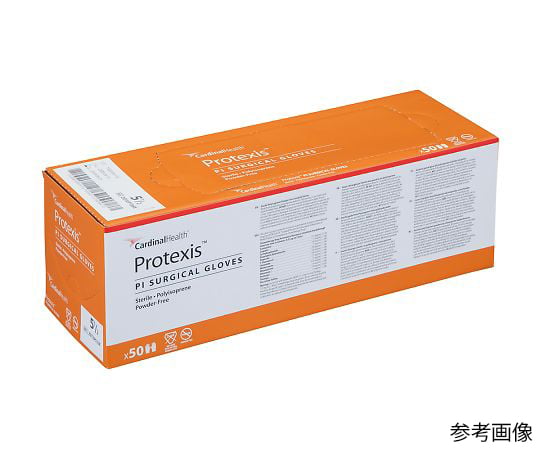 7-9298-03 ディスポーザブル 合成ゴム（ポリイソプレン）製手術用手袋 プロテキシス PI 6.5 クリーム 50双入 ...