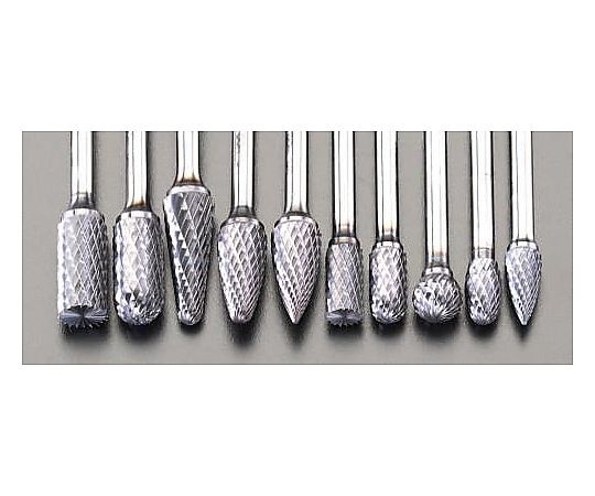 78-0647-36 10本組 [Coated]超硬バー(重作業用・6mm軸) EA819V-13