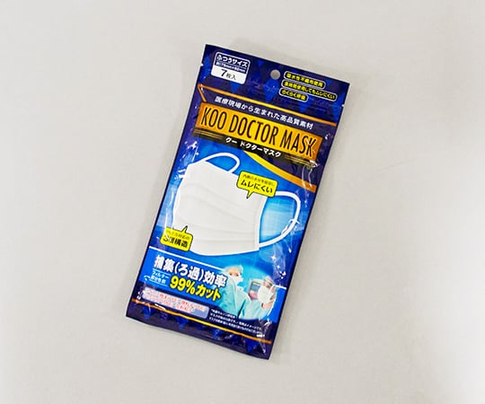 [取扱を終了した商品です]サージカルマスク KOO DOCTOR MASK ふつう 175枚入 8-7855-11 【AXEL】 アズワン