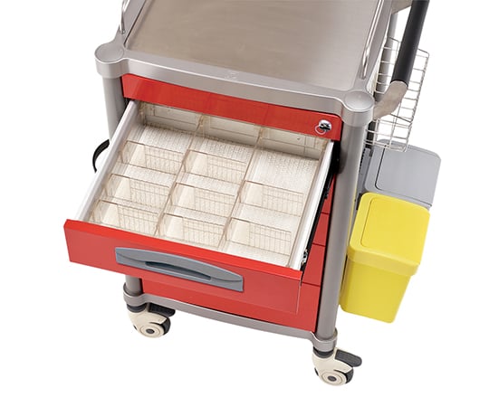 [Discontinued]JUST First Aid Cart JEC264 8-9430-01 【AXEL GLOBAL】ASONE