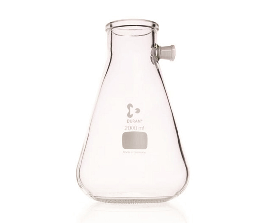 80-0050-06 Filter flasks, glass DURAN（R）, Capacity 2000 ml, Φ 166 mm ...