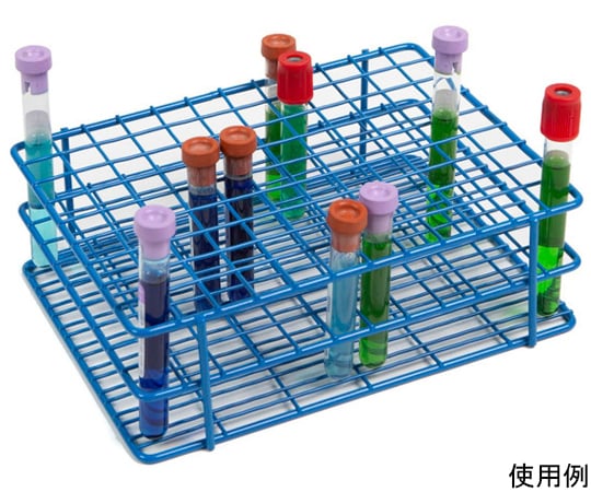 80-0070-20 Coated Wire Tube Rack 10-13mm 9x12 Format Blue 120759 【AXEL ...
