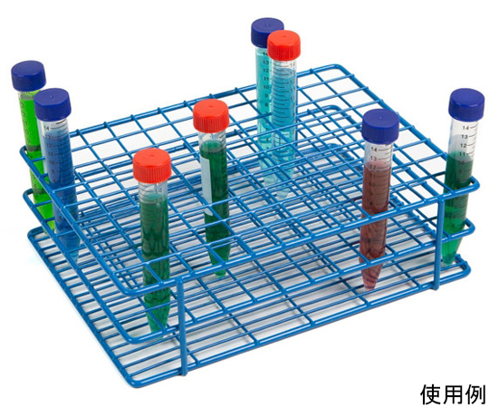 80-0070-23 Coated Wire Tube Rack 13-16mm 9x12 Format Blue 120763 【AXEL ...
