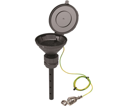 80-0209-16 Conductive Safety funnels V2.0 with hinged lid+removable ...