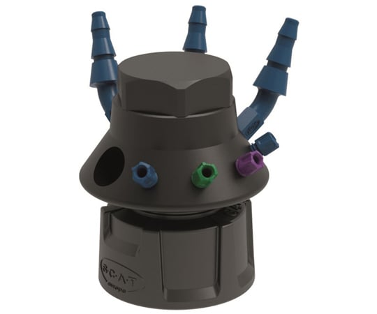 80-0209-90 安全廃液キャップ V3.0 LISA（導電タイプ）, GL45 450045 【AXEL】 アズワン