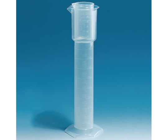 80-0216-93 Hydrometer cylinders, PP, 500ml, OD73 x H351 mm, Grad. 5,0 ml 760941 【AXEL】 アズワン