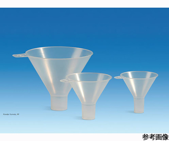 Powder funnels,PP,wide stem VITLAB 【AXEL】 アズワン