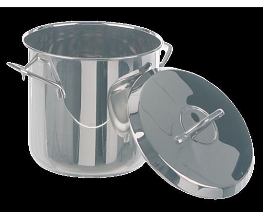 80-0218-80 Laboratory pots (baths) with lid, Capacity 9.0 l, OD 240 mm ...