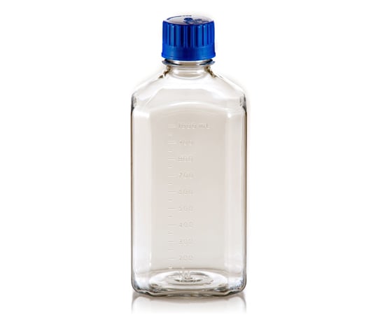 80-0240-67 Autoclavable Square PC Clear Bottle, Narrow Mouth, 1000ml ...