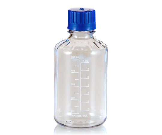 80-0240-74 Autoclavable Round PC Clear Bottle, Narrow Mouth, 500ml ...