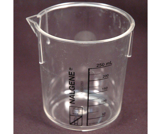 80-0246-42 目盛付きPMP製ビーカー 250 mL B910-1EA 【AXEL】 アズワン