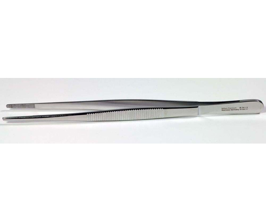 80-0247-20 Premium grade Miltex dressing forceps, Bayonet, 21cm long, Tip Width 2.5mm, Stainless ...