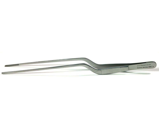 80-0247-25 Research grade fine point Miltex dressing forceps, Bayonet ...
