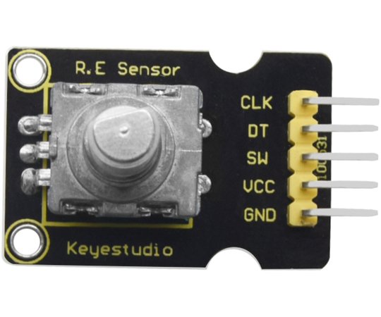 80-0250-45 Keyestudio Rotary Encoder for Arduino KS0013 【AXEL】 アズワン