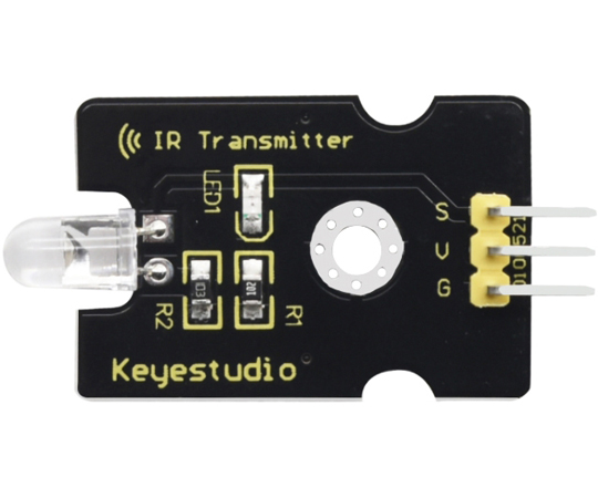 80-0250-51 Keyestudio Digital IR Transmitter Module KS0027 【AXEL】 アズワン