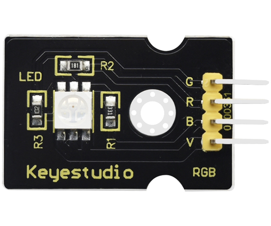 80-0250-54 Keyestudio RGB LED module for arduino KS0032 【AXEL】 アズワン