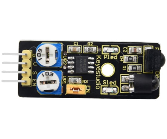 80-0250-68 Keyestudio Infrared Obstacle Avoidance Sensor for Arduino KS0051 【AXEL】 アズワン