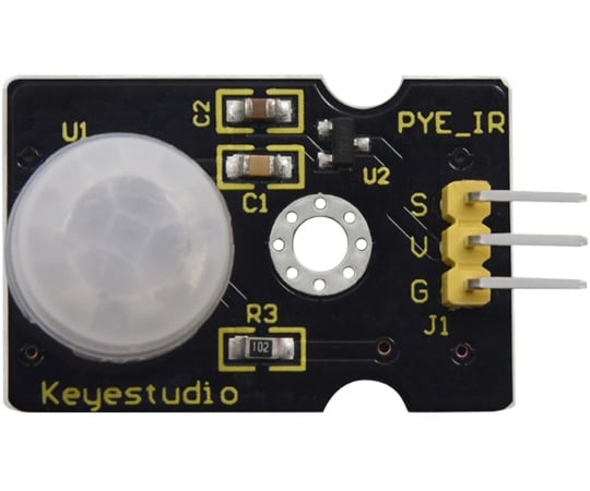 80-0250-69 Keyestudio PIR Motion Sensor for Arduino KS0052 【AXEL】 アズワン