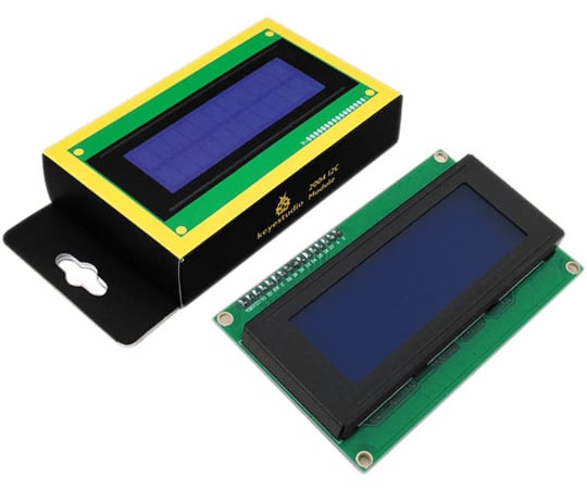80-0250-78 Keyestudio I2C LCD2004 Module KS0062 【AXEL】 アズワン