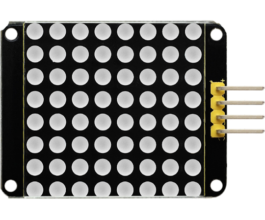 80-0250-80 Keyestudio I2C 8x8 LED Matrix HT16K33 KS0064 【AXEL】 アズワン