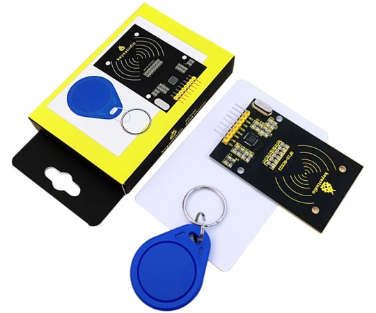 80-0250-83 RC522 RFID module+ fob +Keychian for arduino KS0067 【AXEL】 アズワン