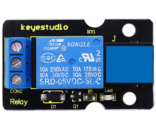 80-0251-21 Keyestudio EASY Plug Single Relay Module KS0127 【AXEL】 アズワン