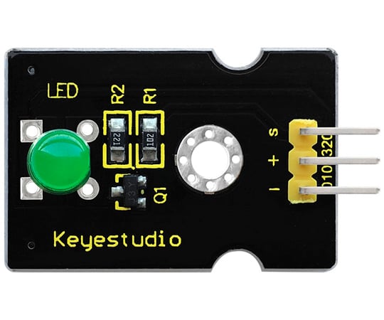 80-0251-38 Keyestudio GREEN LED Light Module KS0233 【AXEL】 アズワン