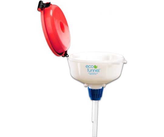 8" ECO Funnel with 38-430 cap adapter, Lid EF-3004シリーズ CP Lab Safety ...
