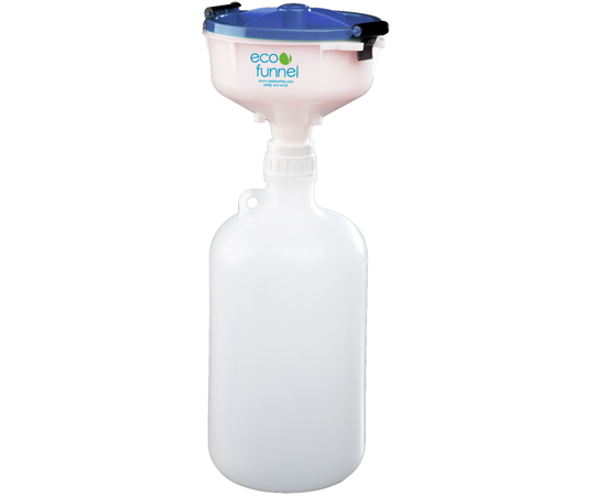 8" ECO Funnel System, 8 Liter Heavy LDPE Carboy, 100mm Nalgene® Cap ...