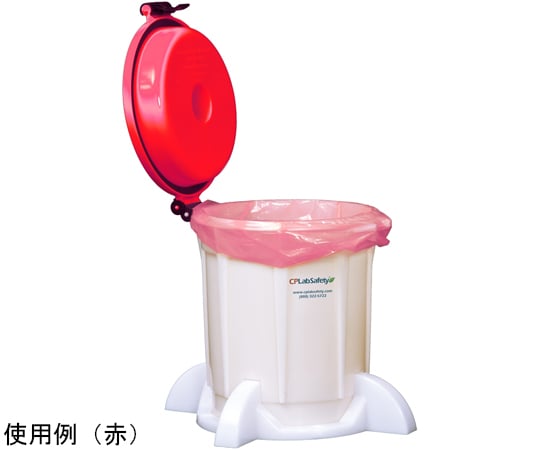 Bench Top Solid Waste Container + Secondary Container with Base, 5L ...