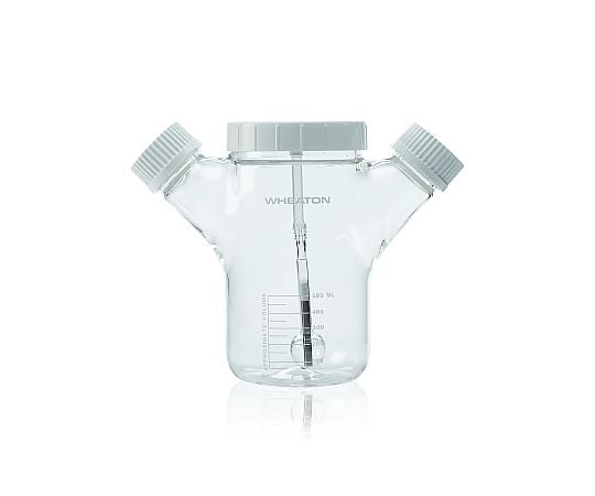 80-0359-27 WHEATON® CELSTIR® Jacketed Double Sidearm Spinner Flask,25mL ...